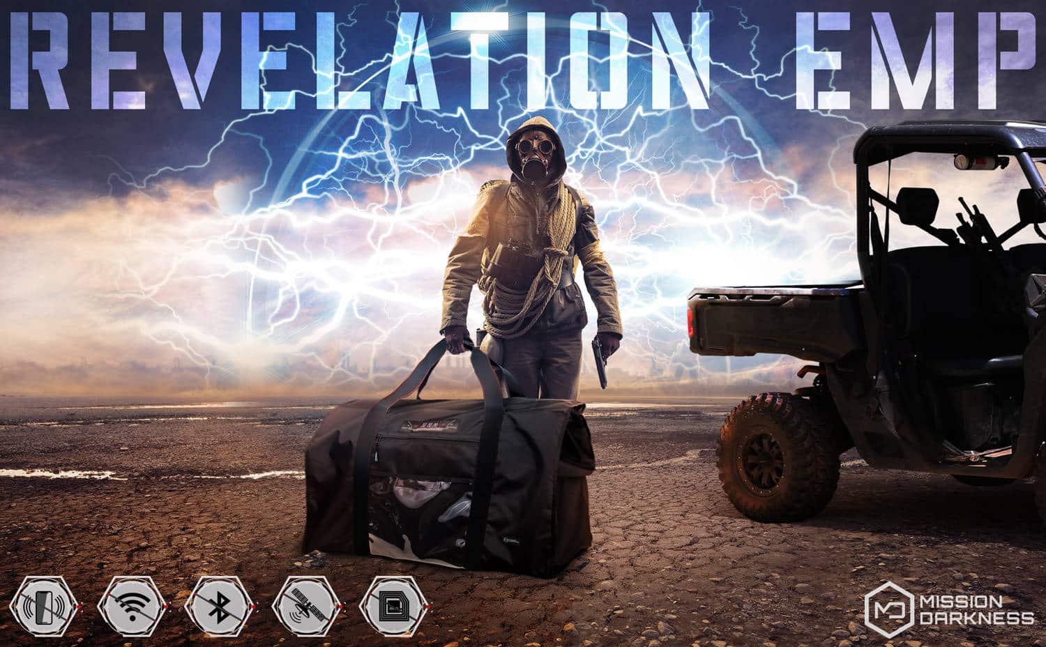 Mission Darkness™ Dry Shield Revelation EMP Armor for Generators | Cryptsec